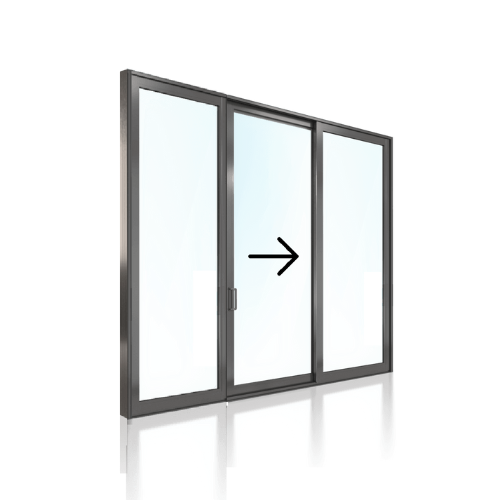 Sliding Door OXO RIGHT 2100 H x 3600 W – WINDOWS DOORS ONLINE
