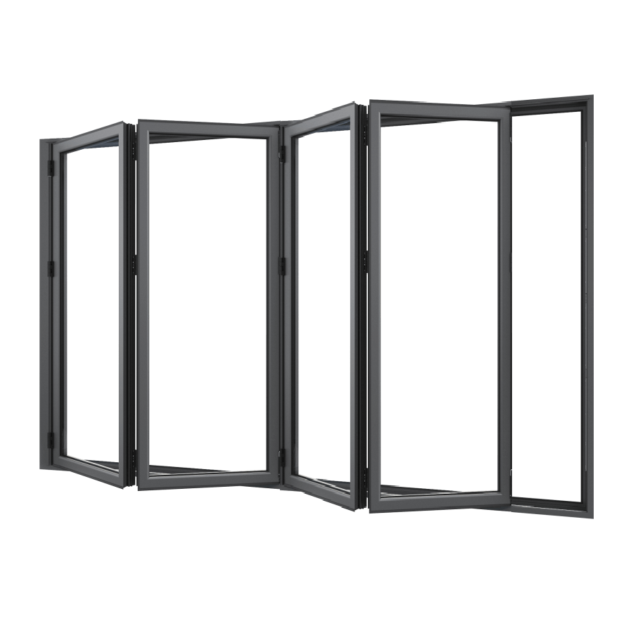 Bifold Doors 4-STACKING LEFT (OPEN OUT) 2100 H x 3610 W – WINDOWS DOORS ...