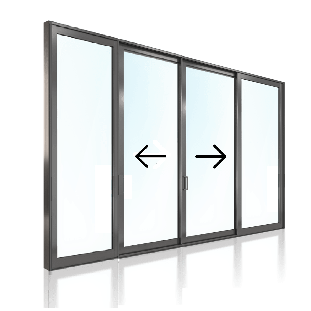 Sliding Door OXXO 2100 H x 3610 W – WINDOWS DOORS ONLINE