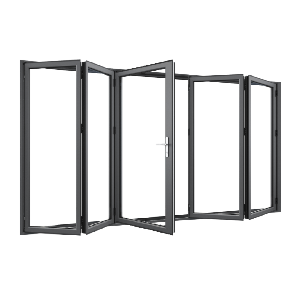 Bifold Doors 2-STACKING RIGHT / 3-LEFT (OPEN OUT) 2400 H x 4510 W ...