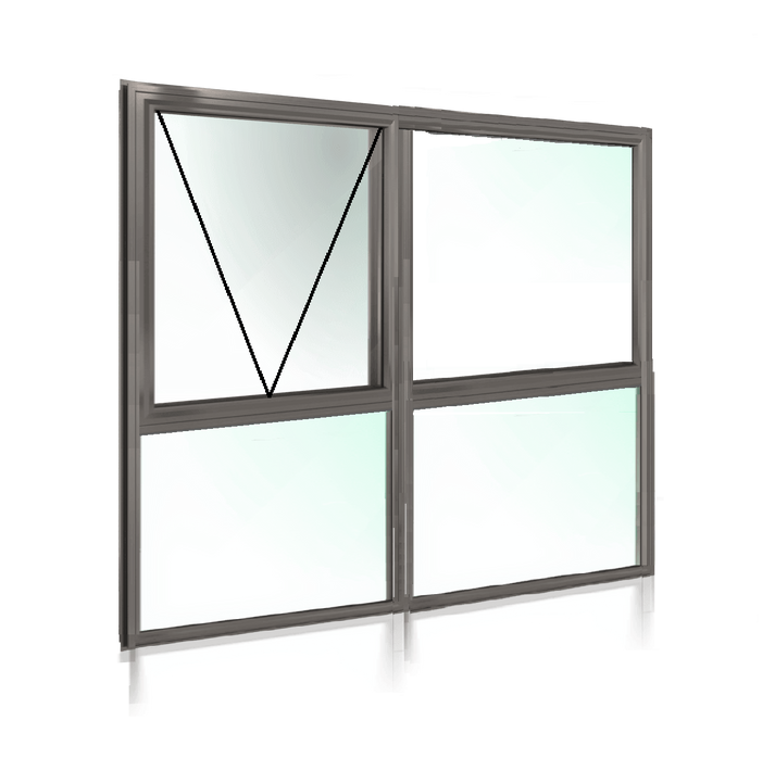 Awning Window XO + Lowlite 1800 H x 1810 W – WINDOWS DOORS ONLINE