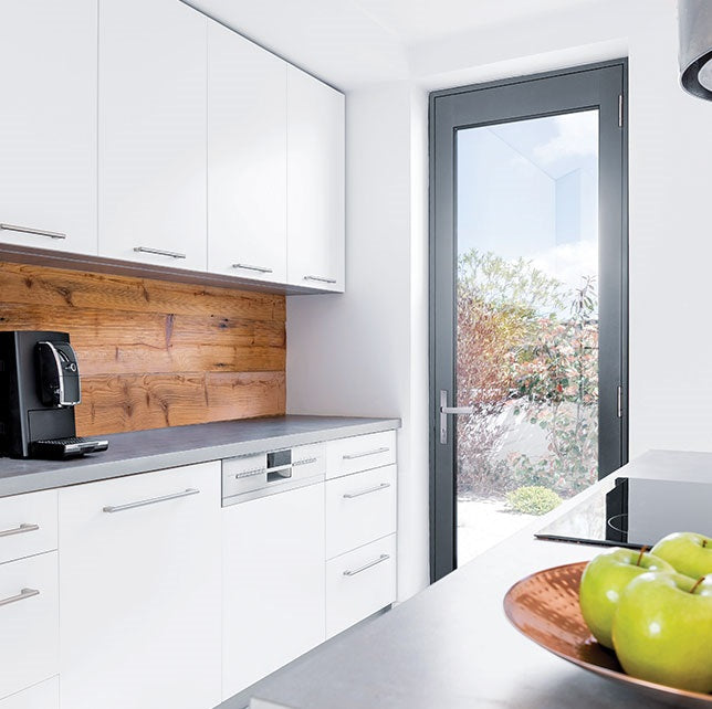 Hinged Door (LEFT HINGE) (OPEN IN) 2400 H x 900 W – WINDOWS DOORS ONLINE