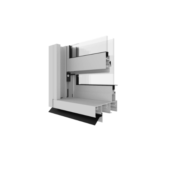 Double Hung Window XOX 1800 H x 2650 W – WINDOWS DOORS ONLINE